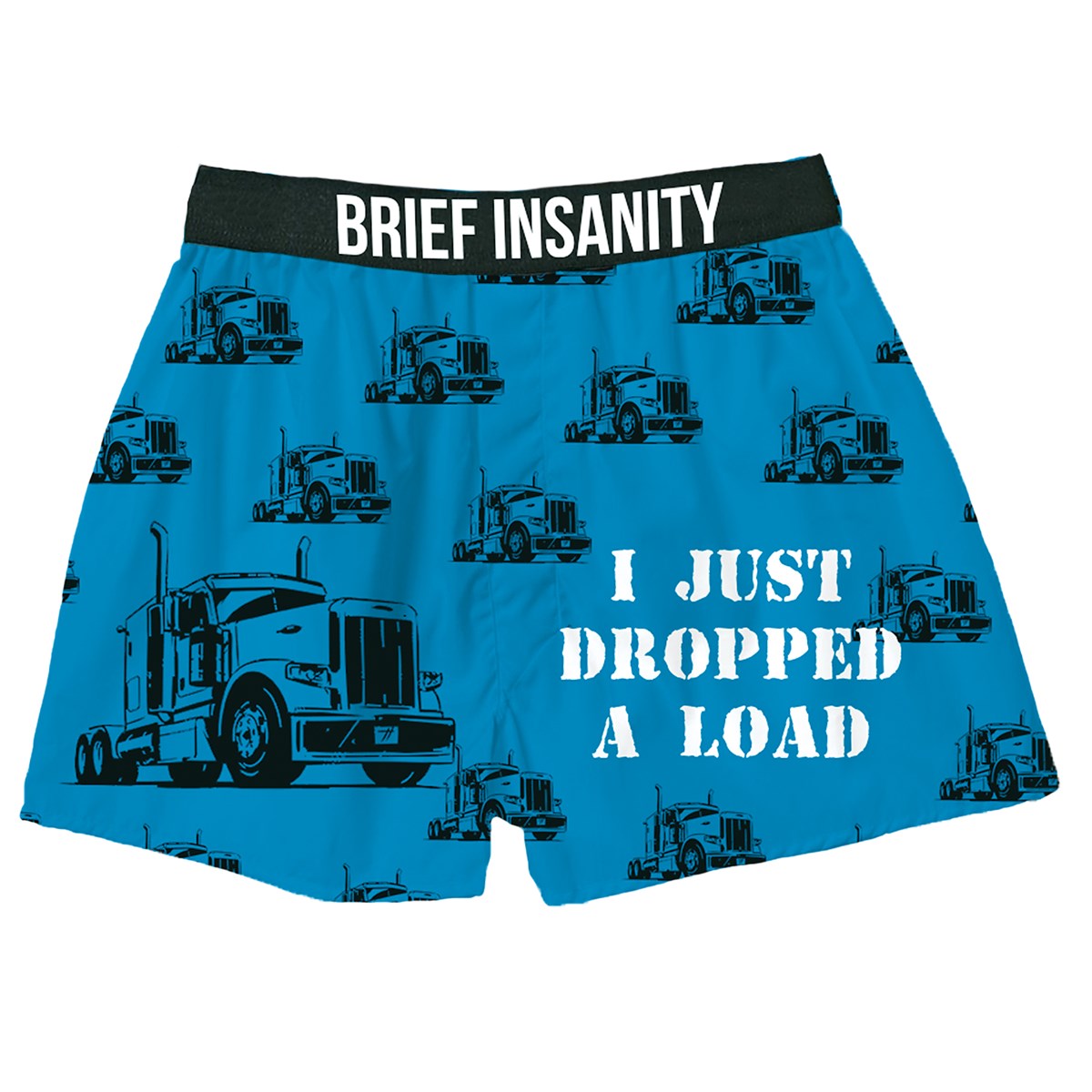 Brief Insanity I Just Dropped A Load Semi Truck Breathable Boxers ...