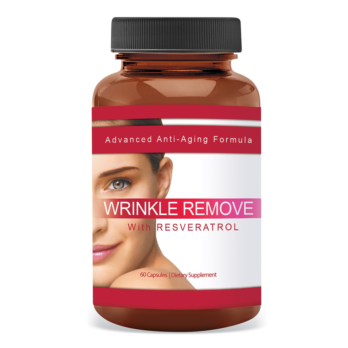 Wrinkle Remove Vitamin Supplements, 60 capsules | Collections Etc.