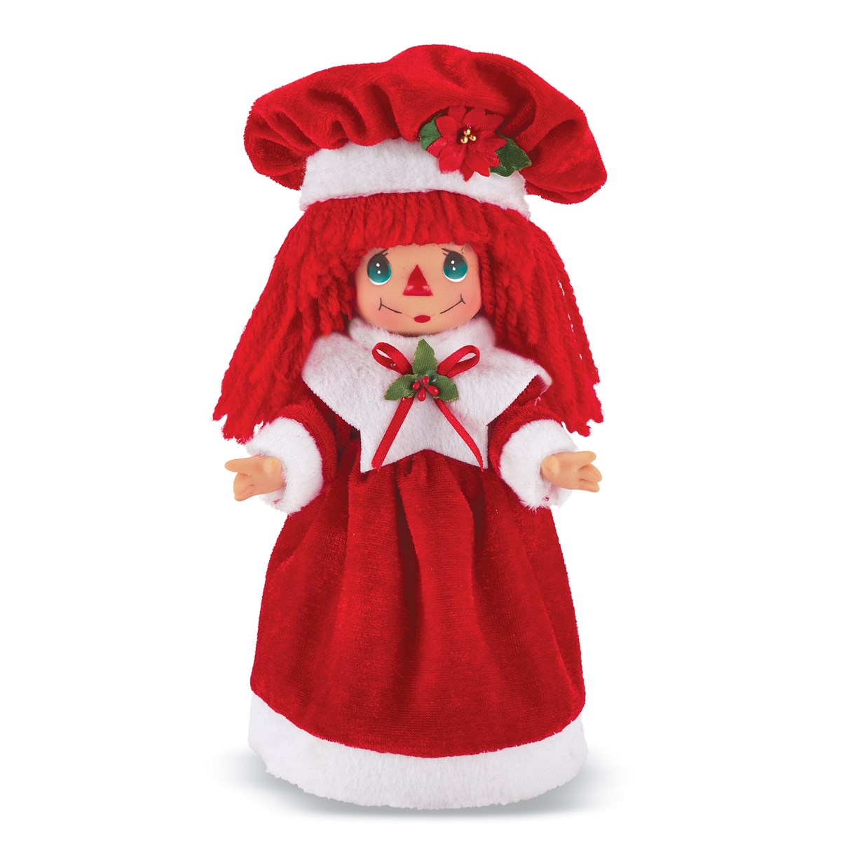 Precious Moments Mr. and Mrs. Claus Raggedy Ann & Andy Collectible ...