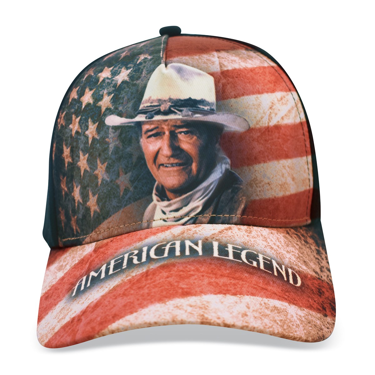 American Legend John Wayne Adjustable Baseball Cap | Collections Etc.