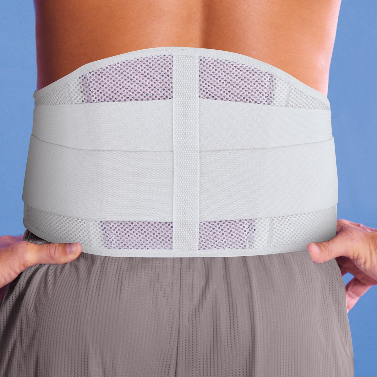Adjustable Unisex Wrap-Around Lumbar Back Support | Collections Etc.