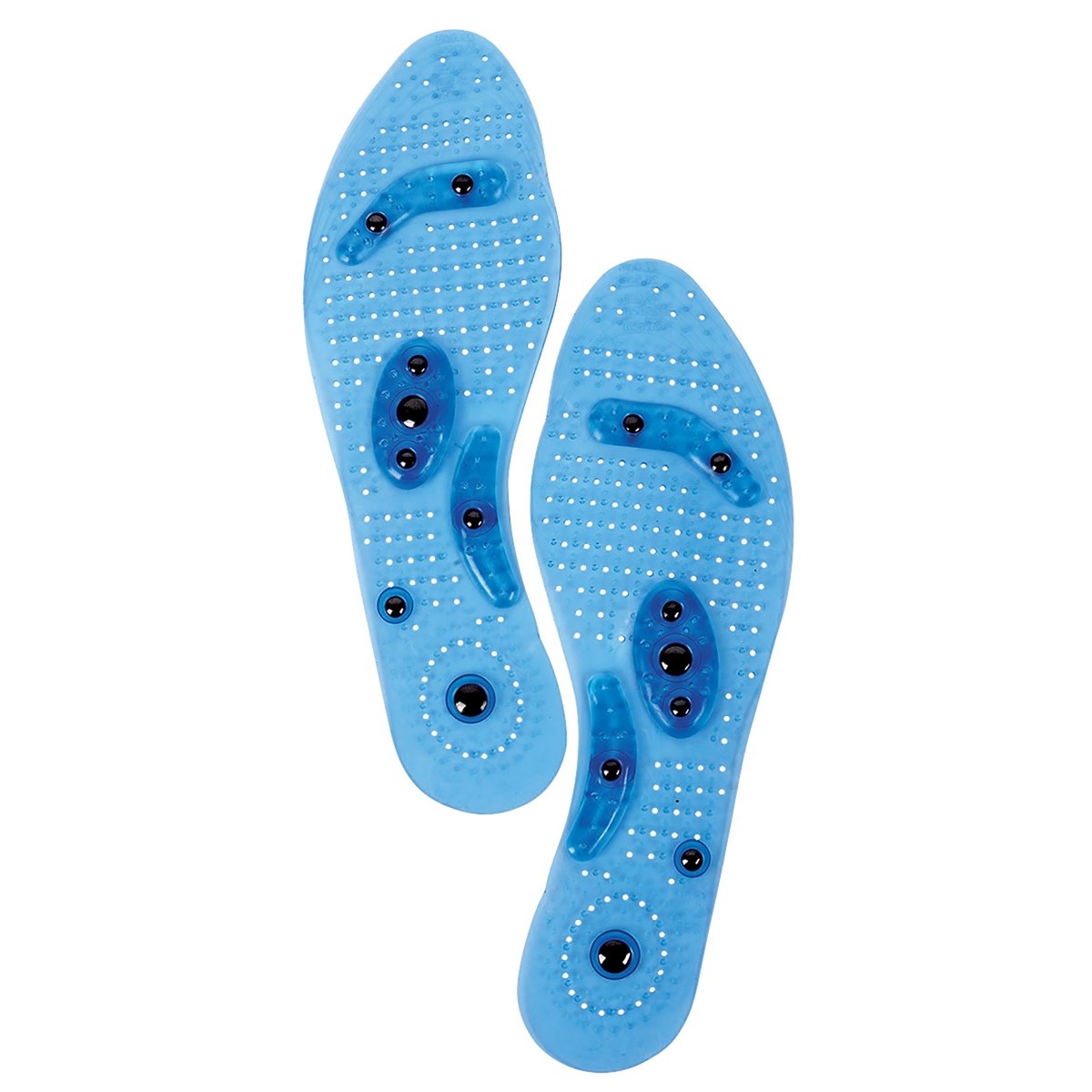 Magnetic Acupressure Ventilated Silicone Insoles | Collections Etc.