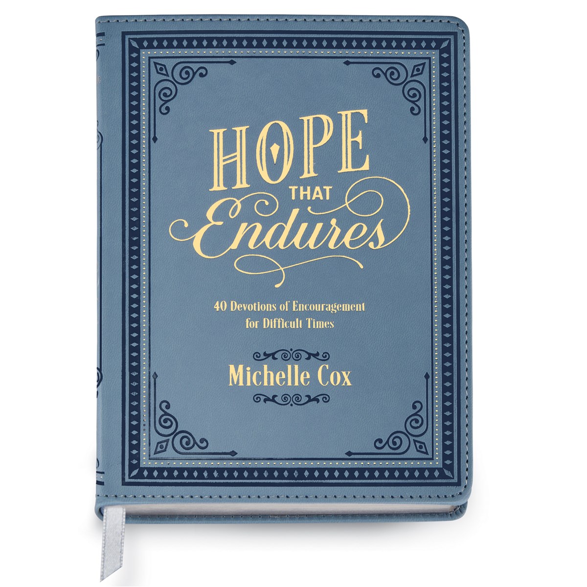 Hope That Endures Faux Leather Devotional with Ribbon Marker, 200 pages ...