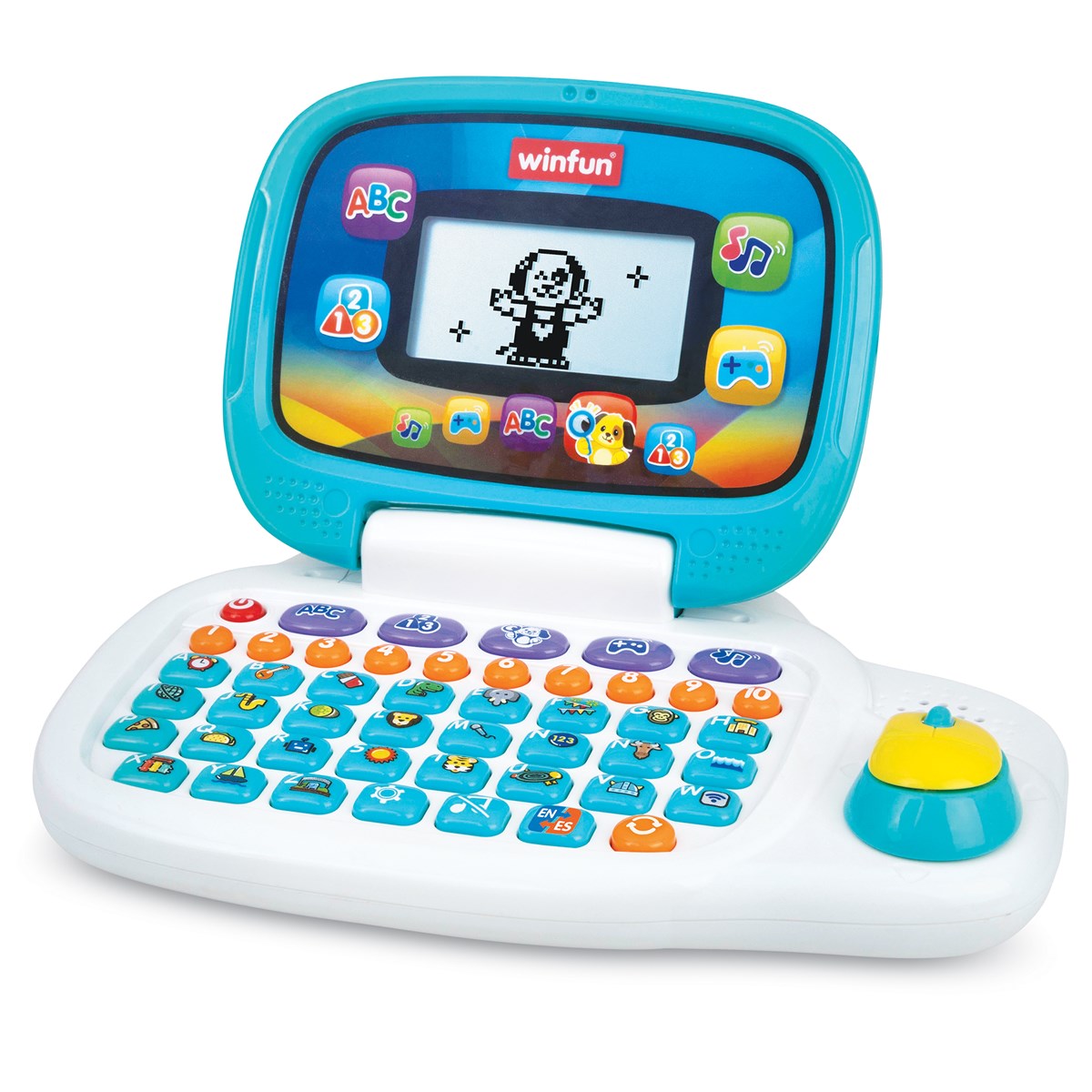 Winfun Bilingual Let's Learn English and Spanish Laptop Toy ...