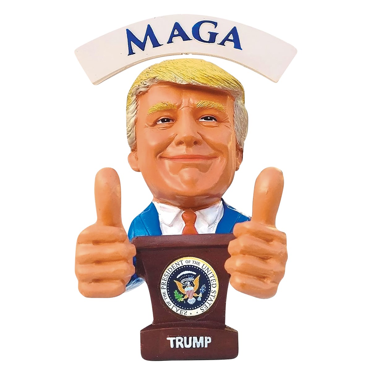 Novelty MAGA Trump 2024 Bobble Figurine | Collections Etc.