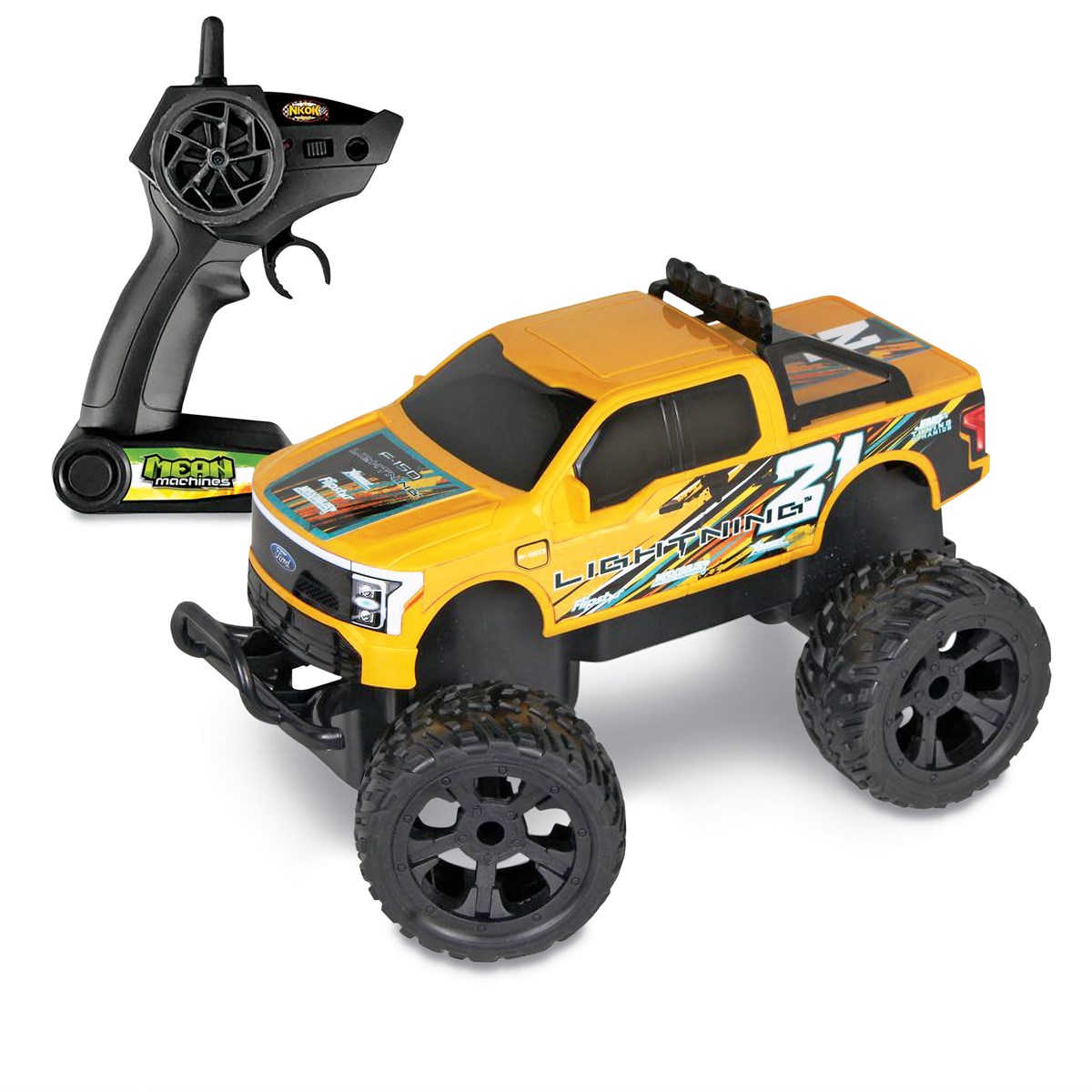 Mean Machines Ford F-150 Lightning Remote Control Car | Collections Etc.
