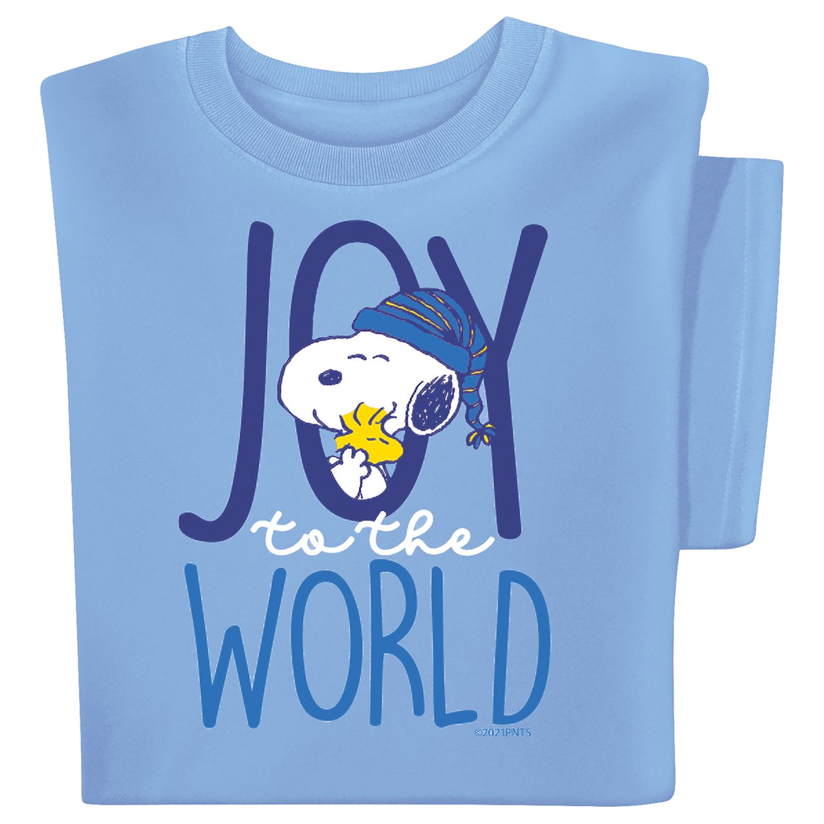 Snoopy Joy To The World Short Sleeve Graphic T-Shirt | Collections Etc.