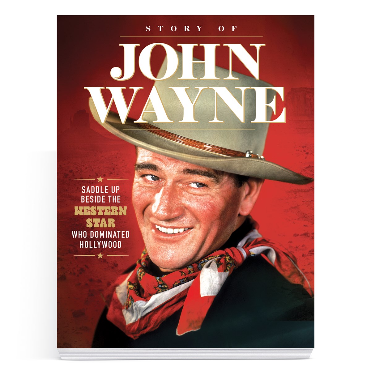 Story of John Wayne Softcover History Book | Collections Etc.