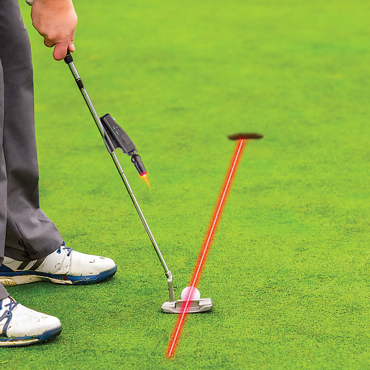 Clip-On Lightweight Laser Golf Alignment Putter | Collections Etc.