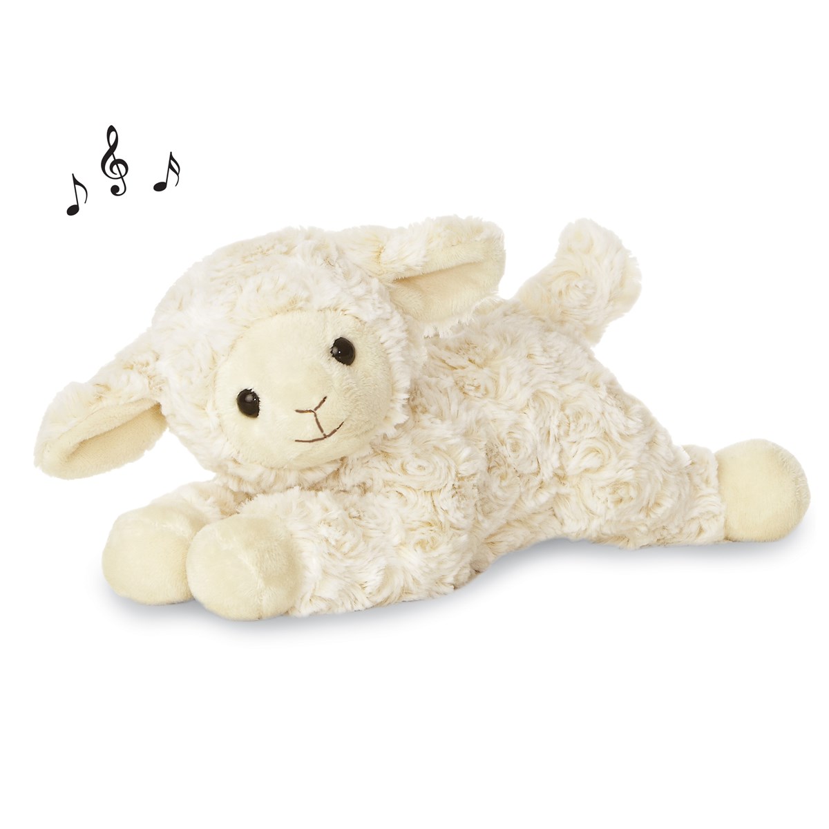 Soft and Cuddly Musical Plush Lamb Children's Toy | Collections Etc.