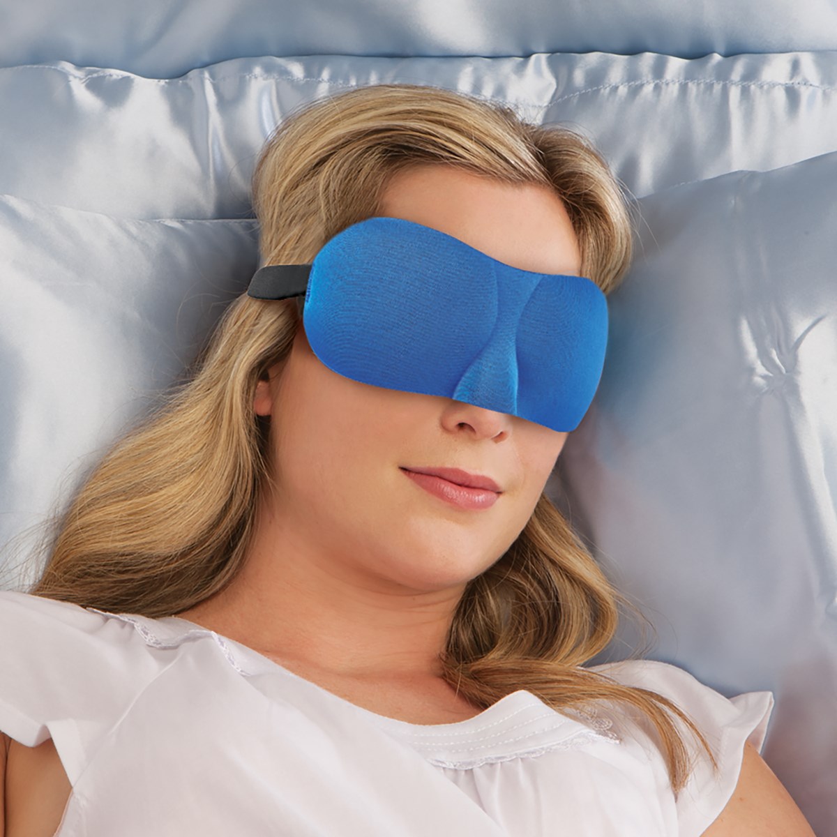 Lightweight Good Night Adjustable Sleep Mask | Collections Etc.