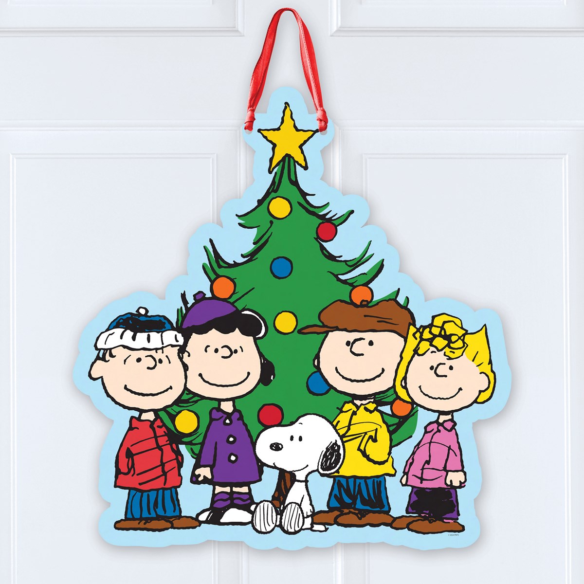 Holiday Peanuts Festive Hanging Door Décor | Collections Etc.