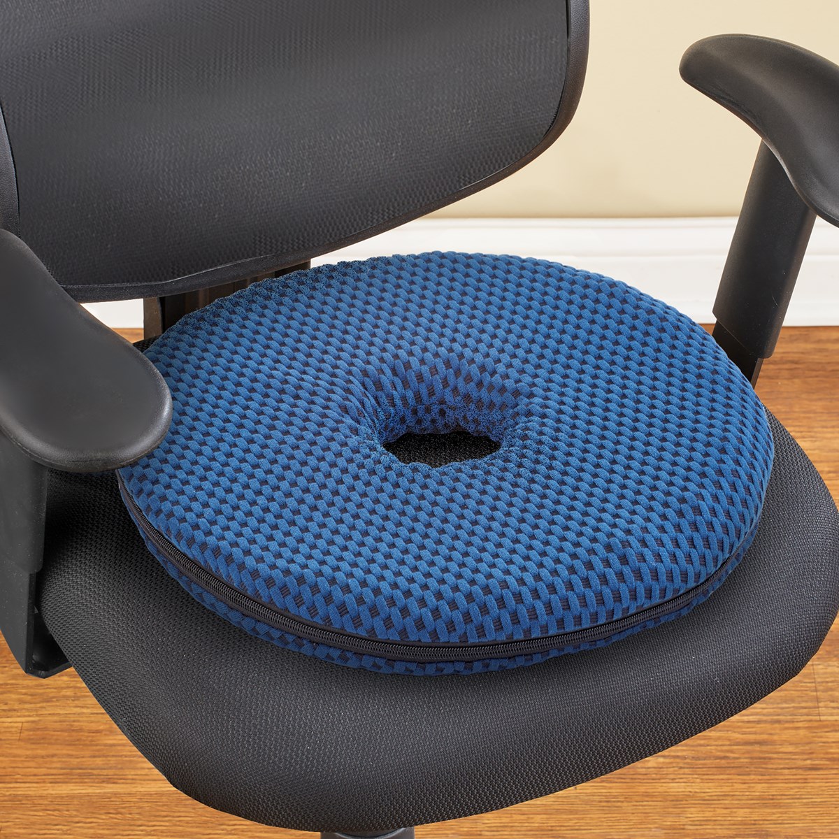 Orthopedic Cooling Gel Donut-Shaped Chair Cushion | Collections Etc.