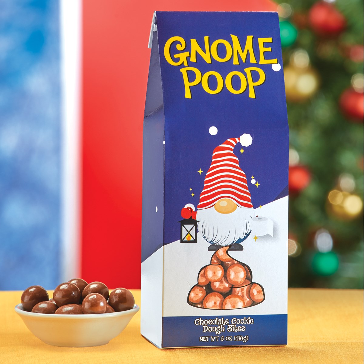 Gnome Poop Christmas Candies, Chocolate Covered Cookie Dough Food Gift ...