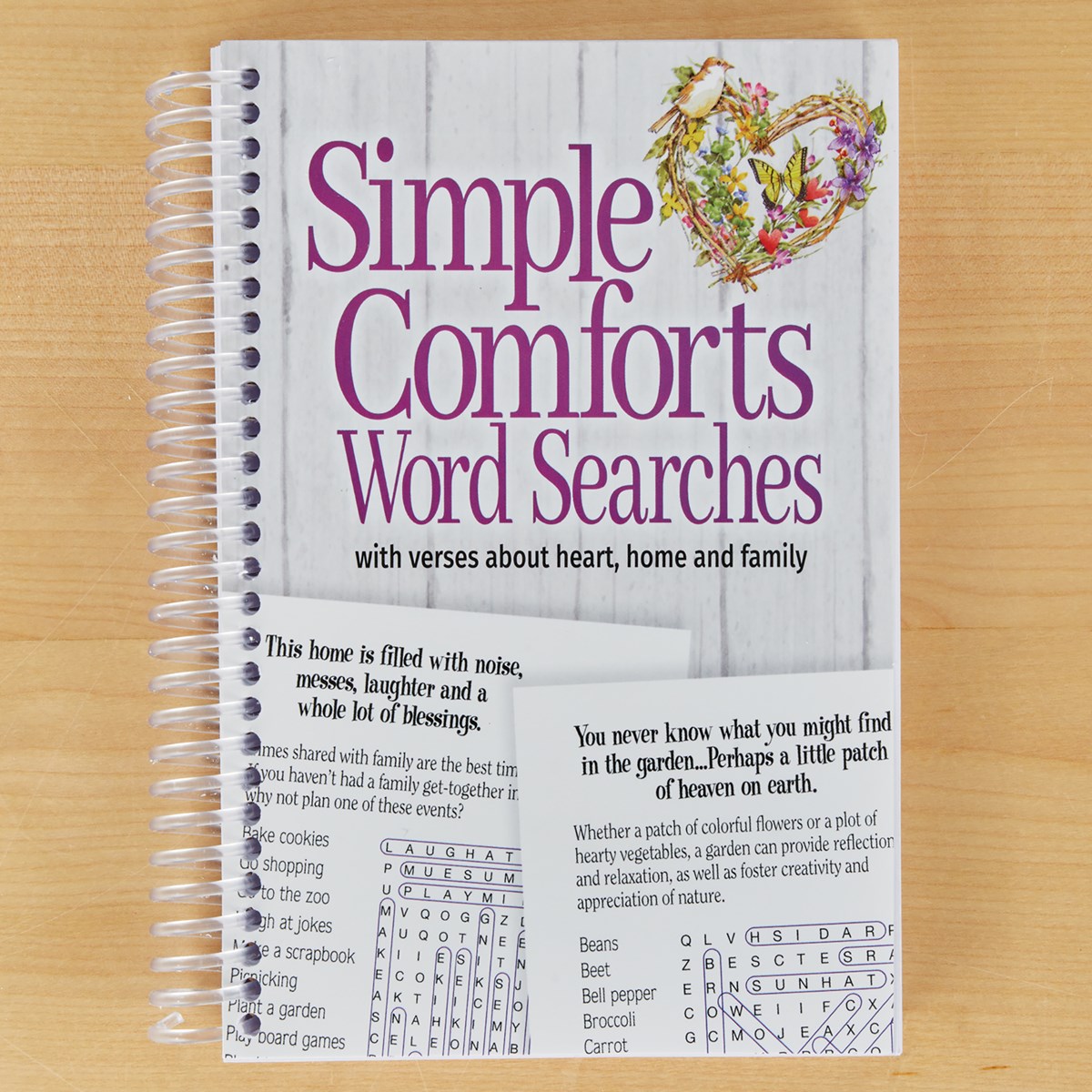 Simple Comforts Word Searches Puzzle Book | Collections Etc.