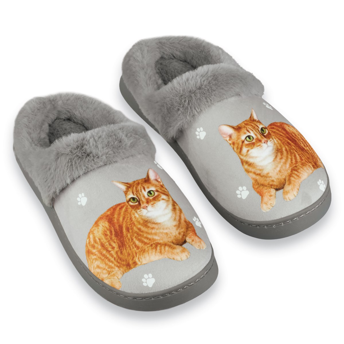 Cozy Snuggs Memory Foam Cushioned Faux Fur Lined Pet Slippers ...
