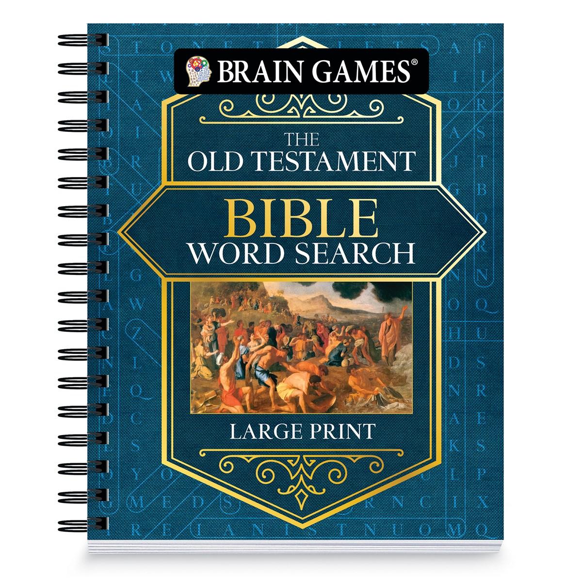 Brain Games Old Testament Bible Word Search Puzzle Book | Collections Etc.