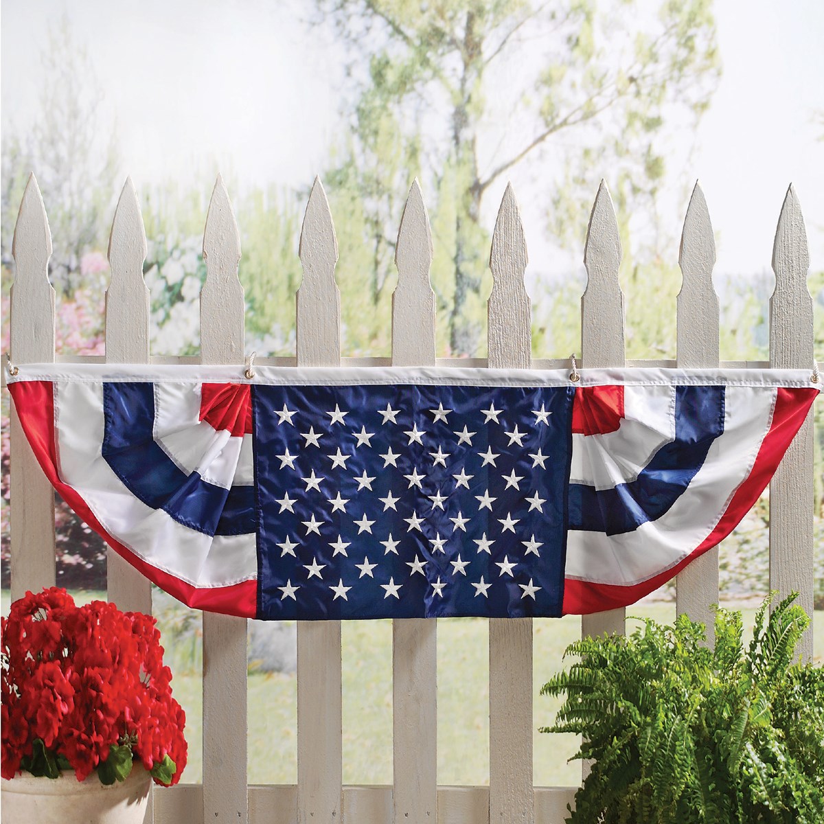 Patriotic American Flag Bunting | Collections Etc.