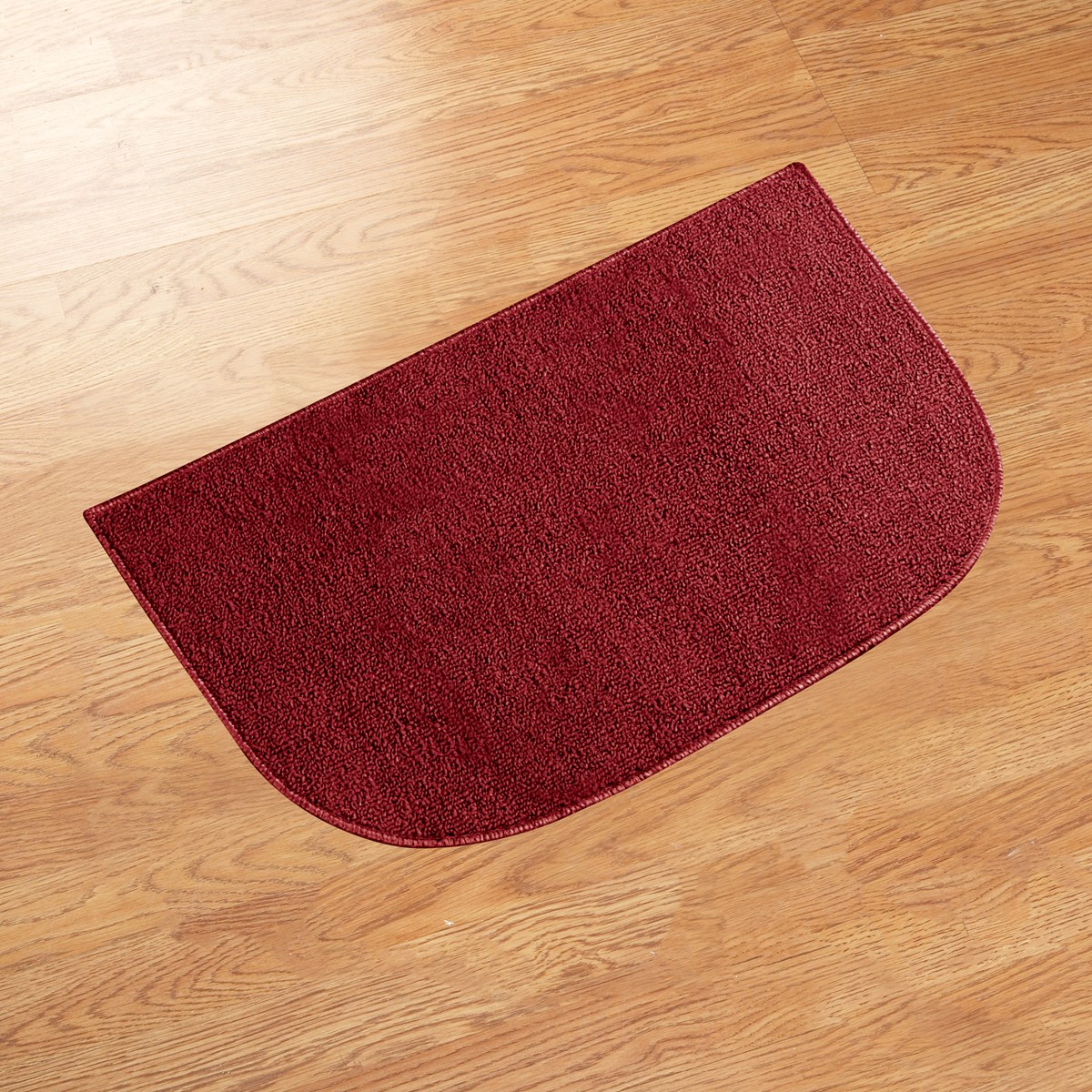 Berber Slip-Resistant Rubber Backing Utility Floor Rug | Collections Etc.