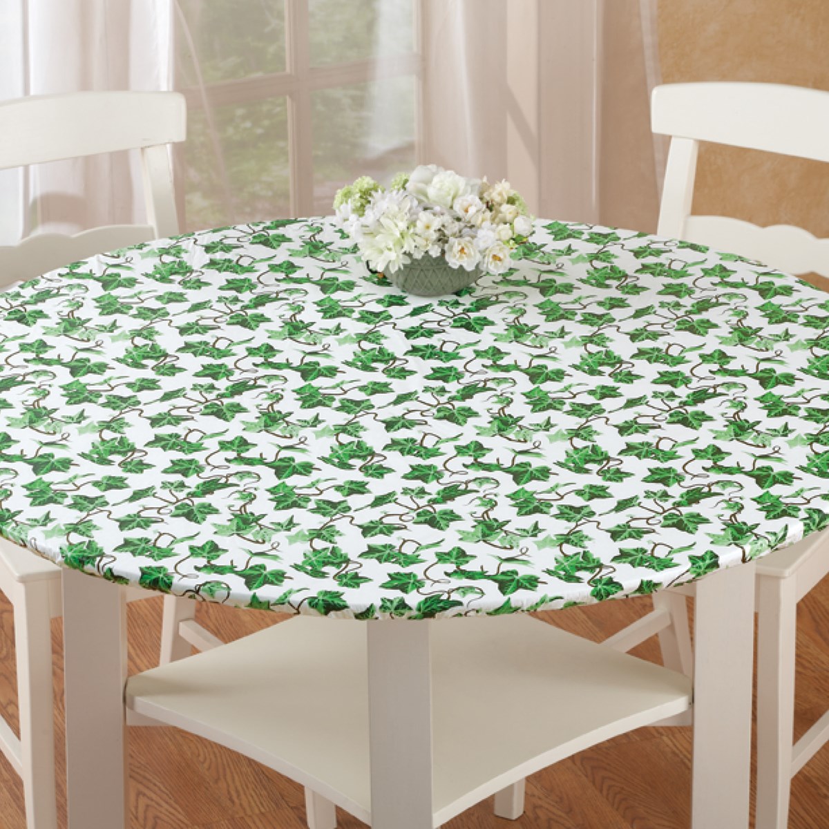 Fitted Elastic Vinyl Table Cover | Collections Etc.