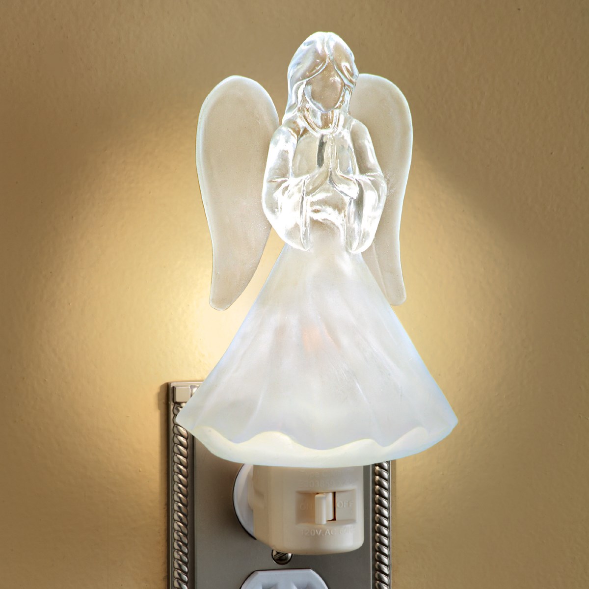 Angel Soft White Night Light | Collections Etc.