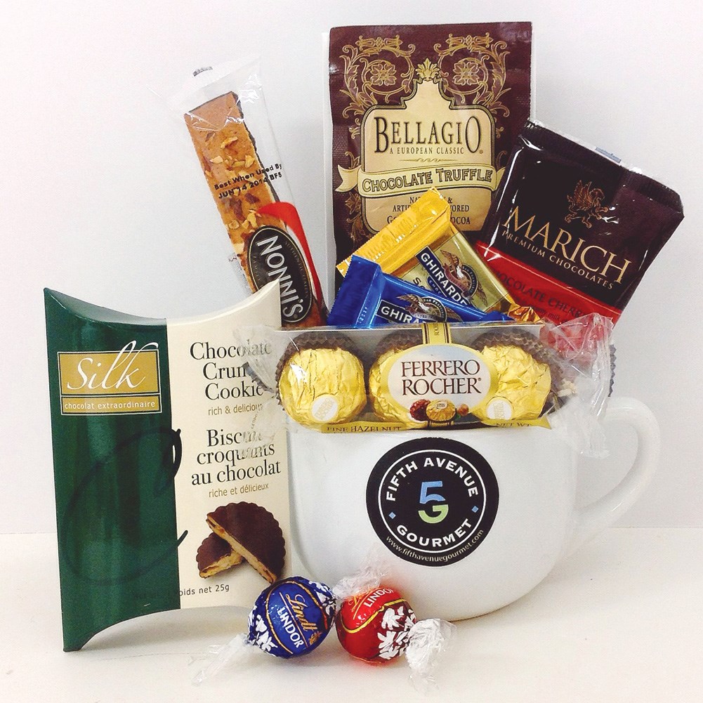 Gourmet Hot Chocolate and Candy Gift Set | Collections Etc.