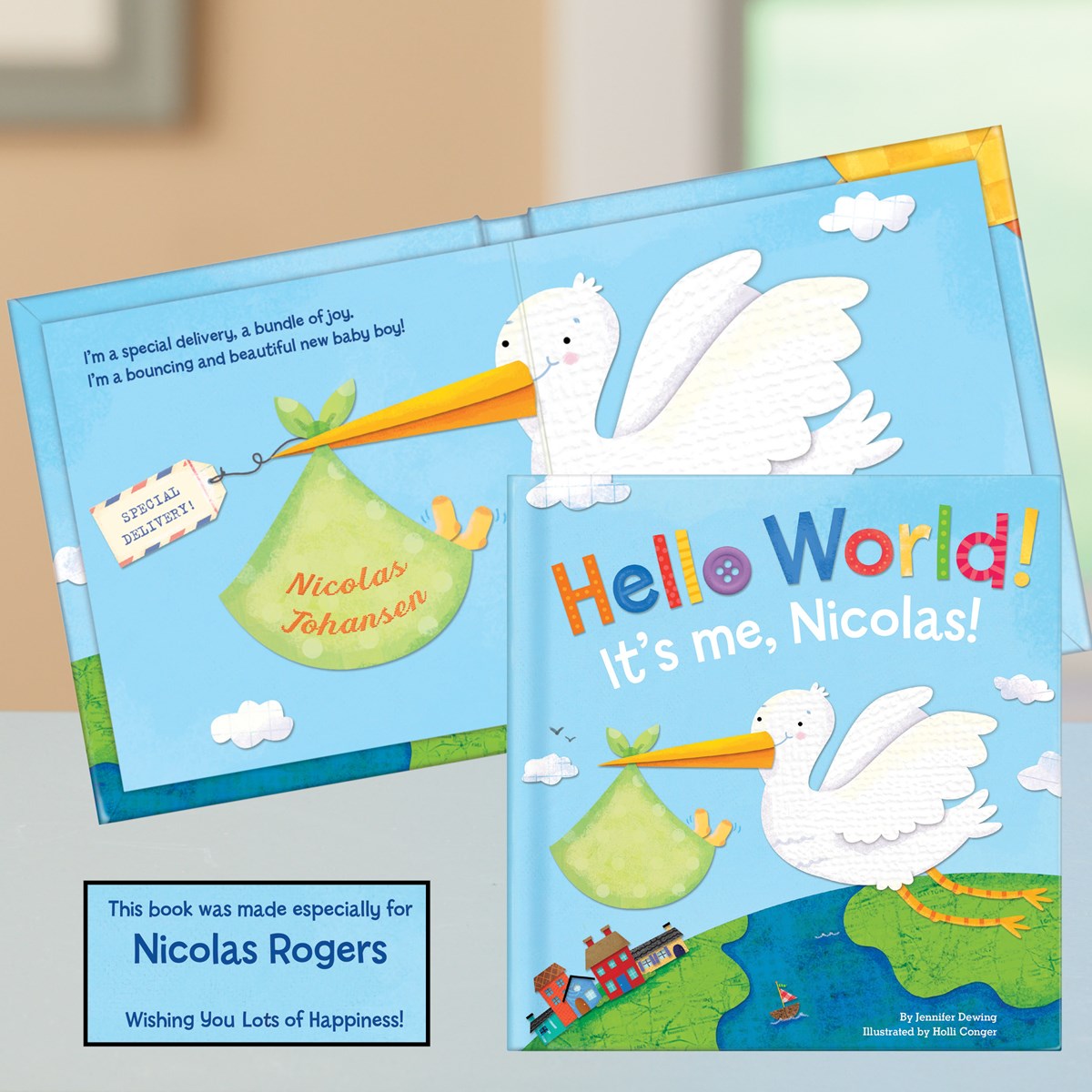 Personalized Hello World Its Me Boys Storybook | Collections Etc.