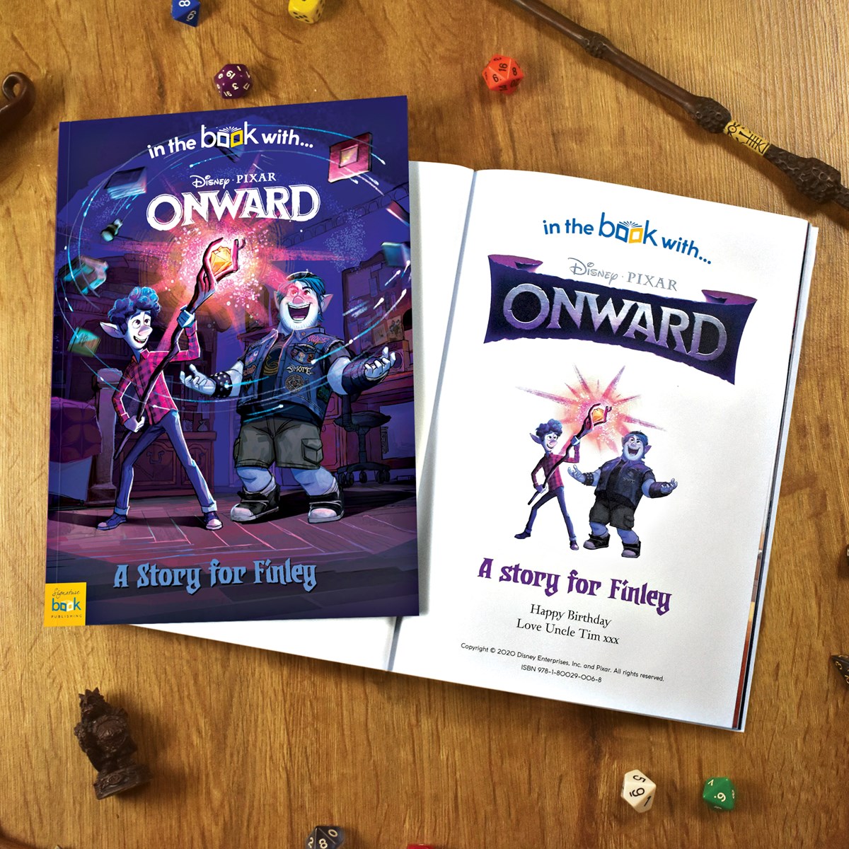 Personalized Disney Pixar Onward Childrens Adventure Book | Collections ...