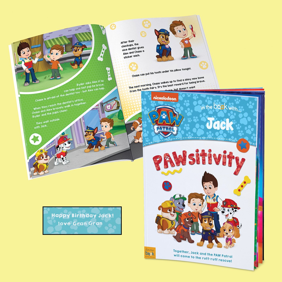 Personalized Paw Patrol PAWsitivity Book | Collections Etc.