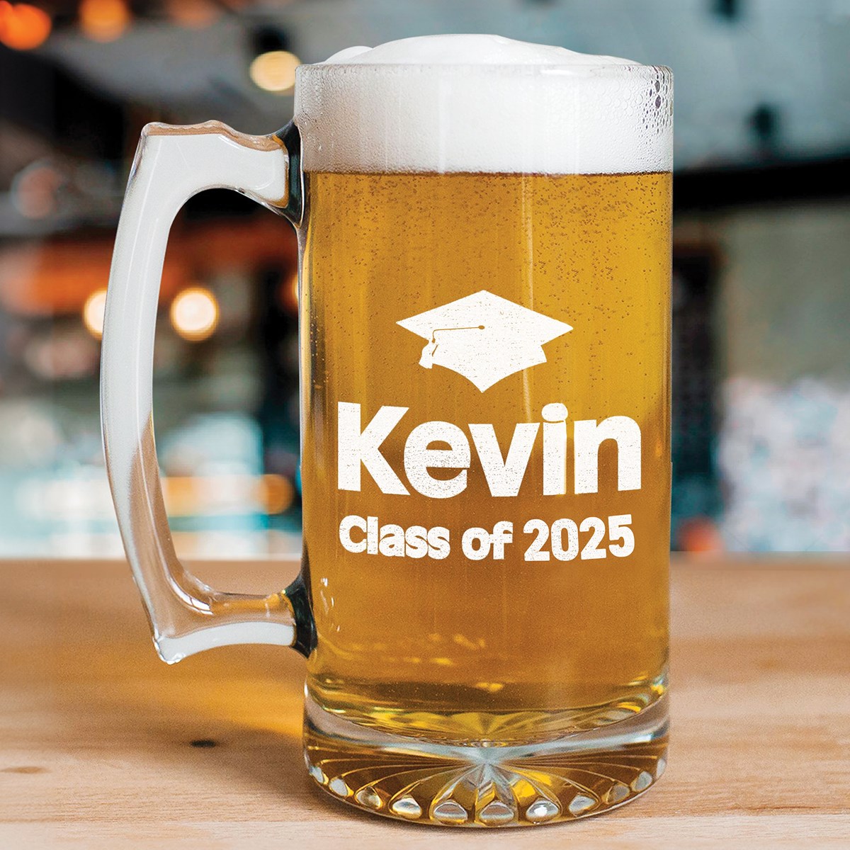 Personalized Class of Graduation Beer Stein | Collections Etc.